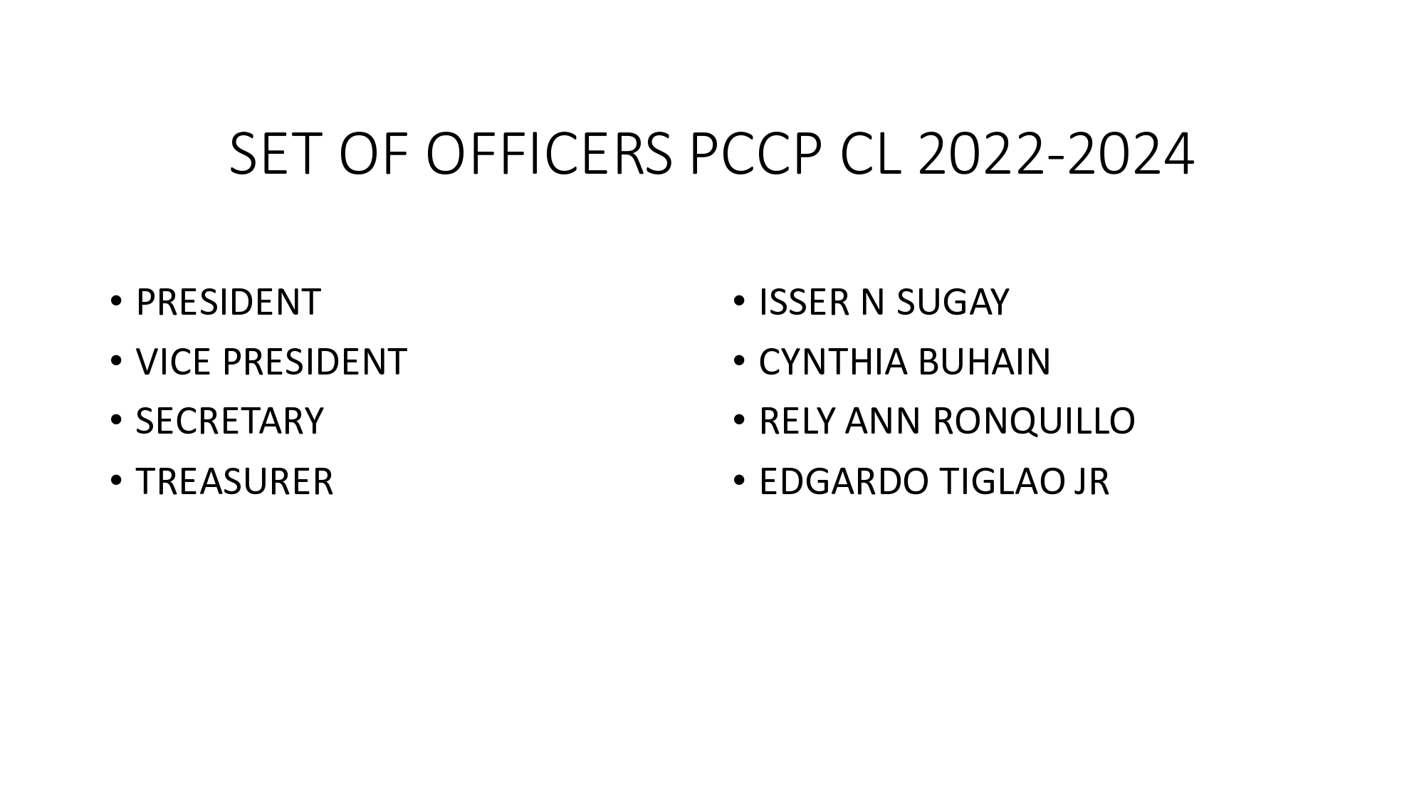 Central Luzon Chapter : Philippine College of Chest Physicians (PCCP)