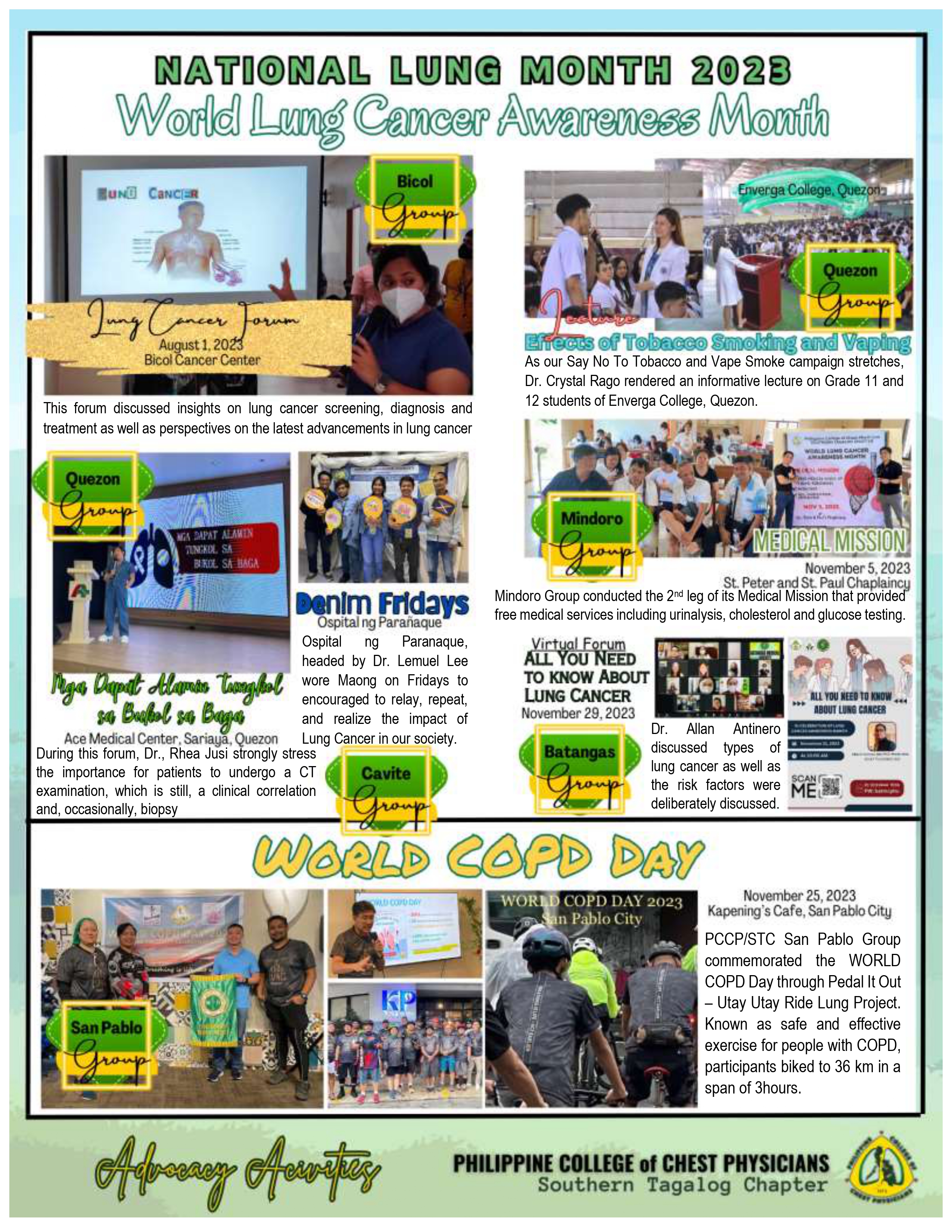 Southern Tagalog Chapter : Philippine College of Chest Physicians (PCCP)